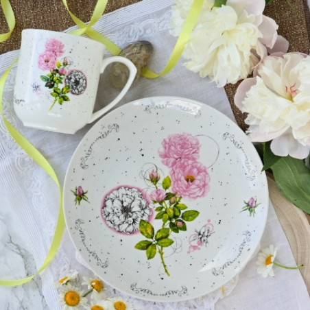 Tasse Mug Rose Botanique